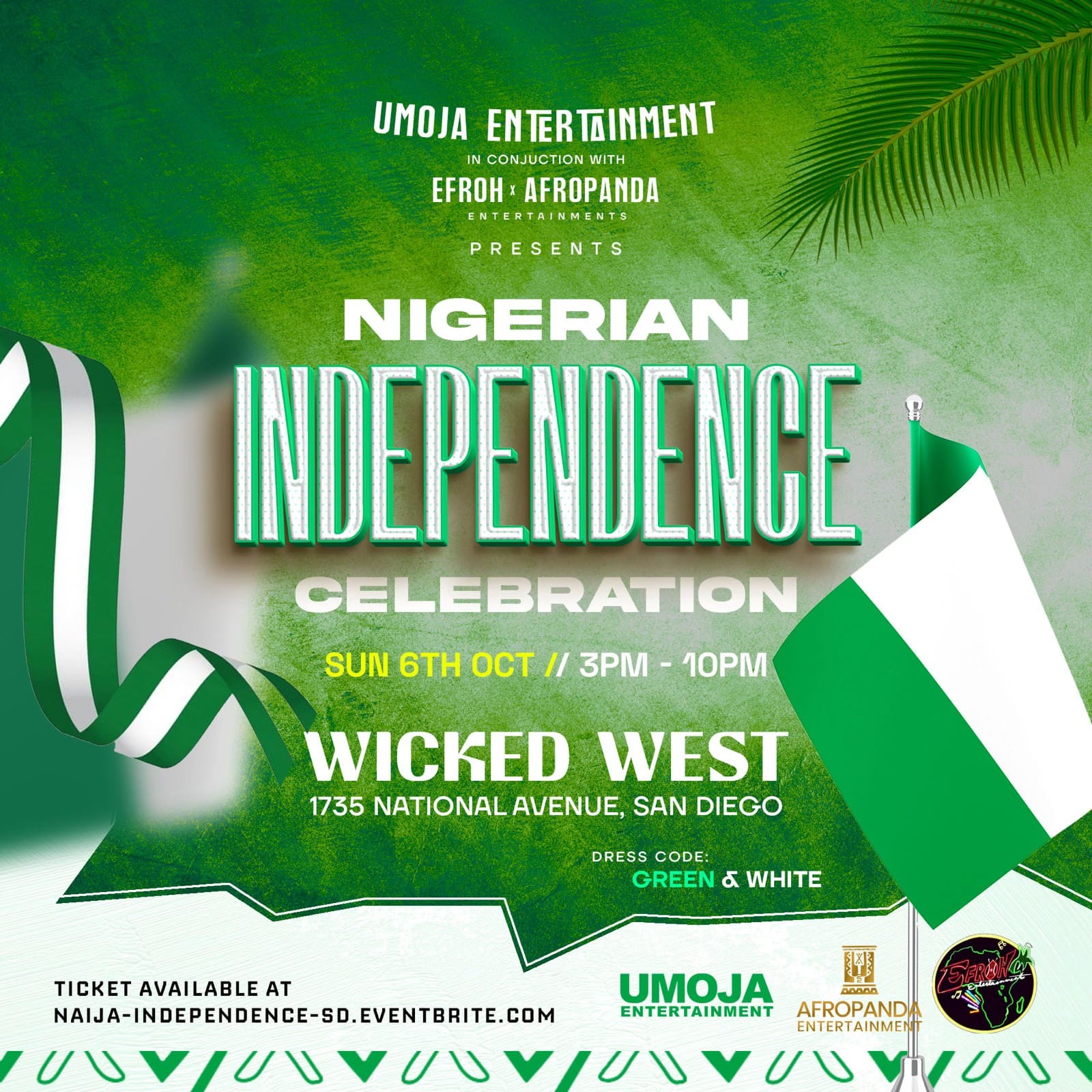Celebrate Nigeria Independence Day – San Diego - Afropanda Entertainment